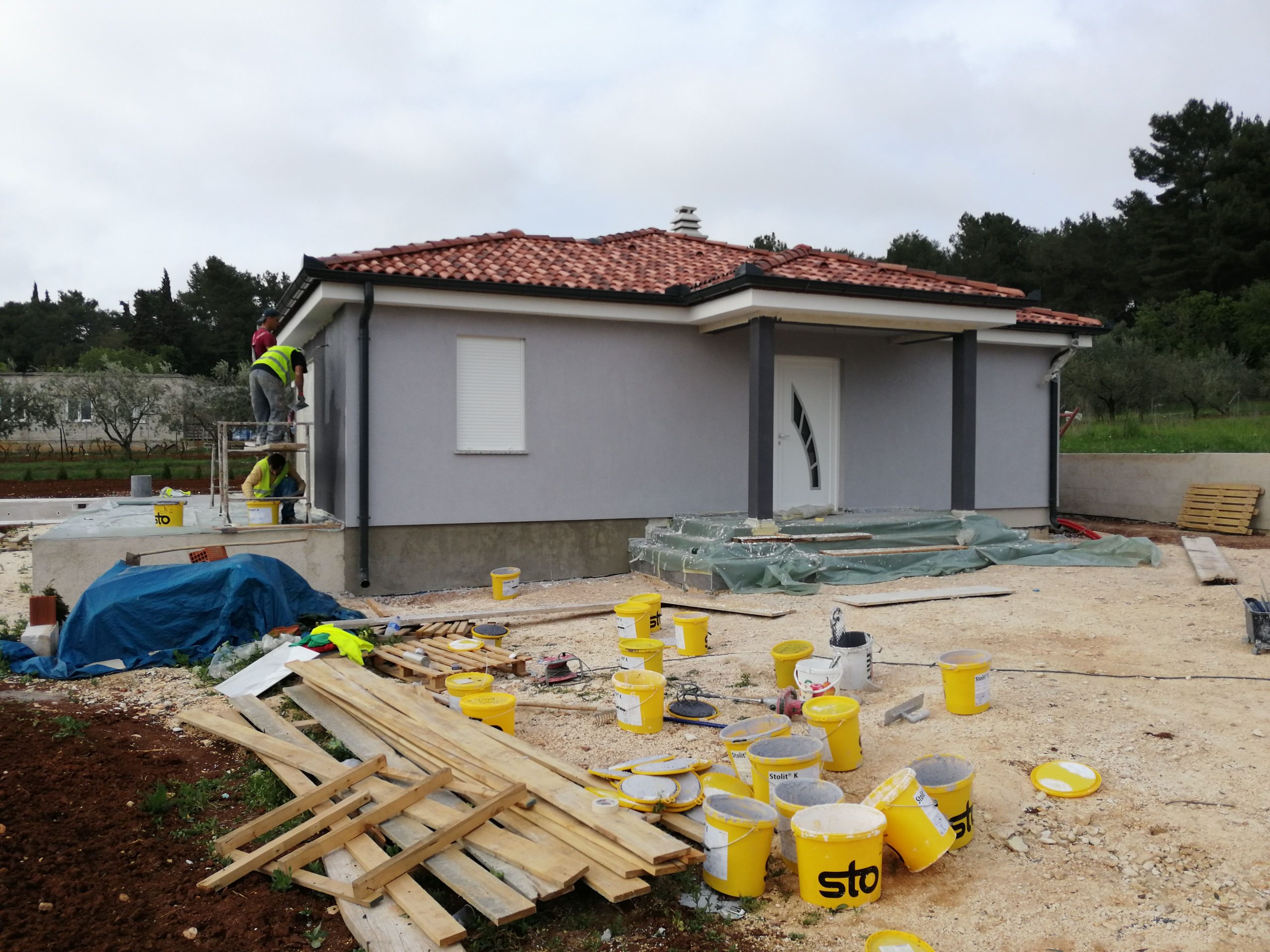 Fasada Pula - Hairli gradnja